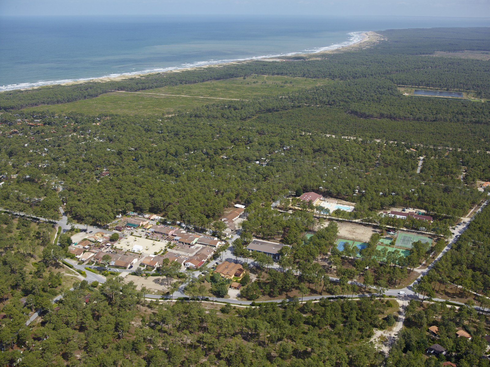 Euronat naturist resort in France - Accomodations and camping