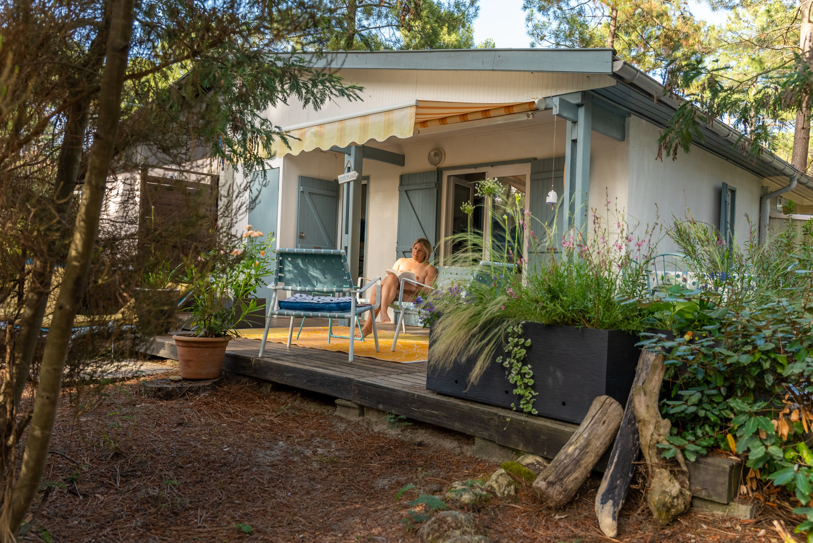 Euronat naturist resort in France - Accommodation and camping