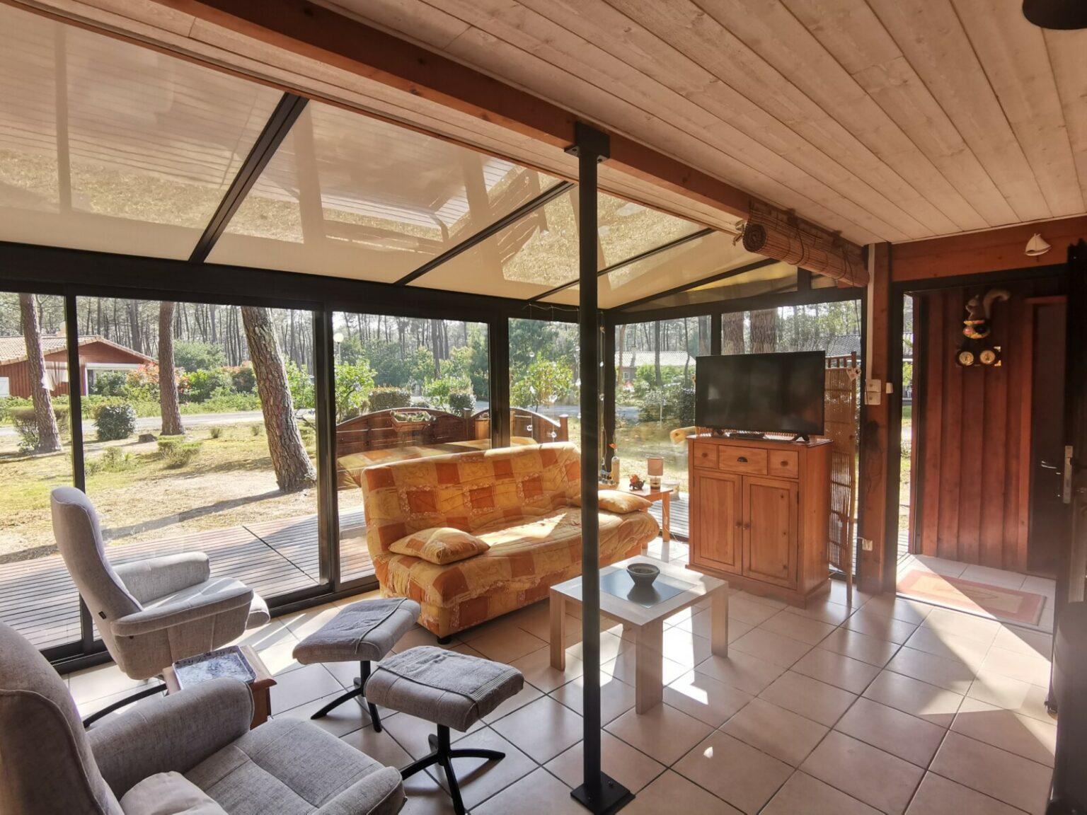 For sale in the naturist resort on Euronat